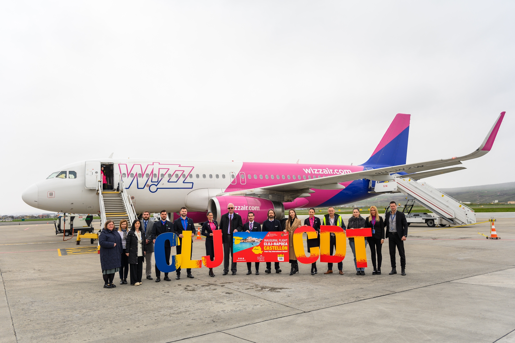 WIZZ AIR INAUGUREAZĂ O NOUĂ RUTĂ DE LA CLUJ-NAPOCA CĂTRE CASTELLÓN ...
